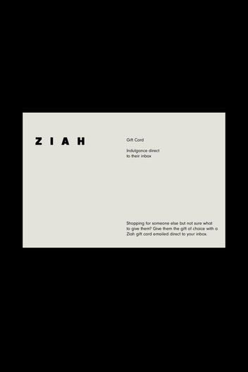Gift Card | Ziah